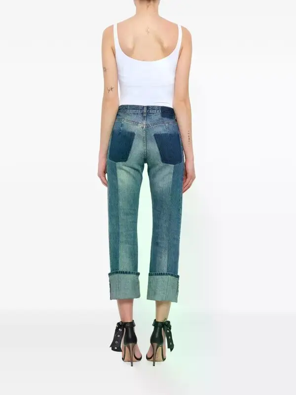 Alexander McQueen Cropped Jeans