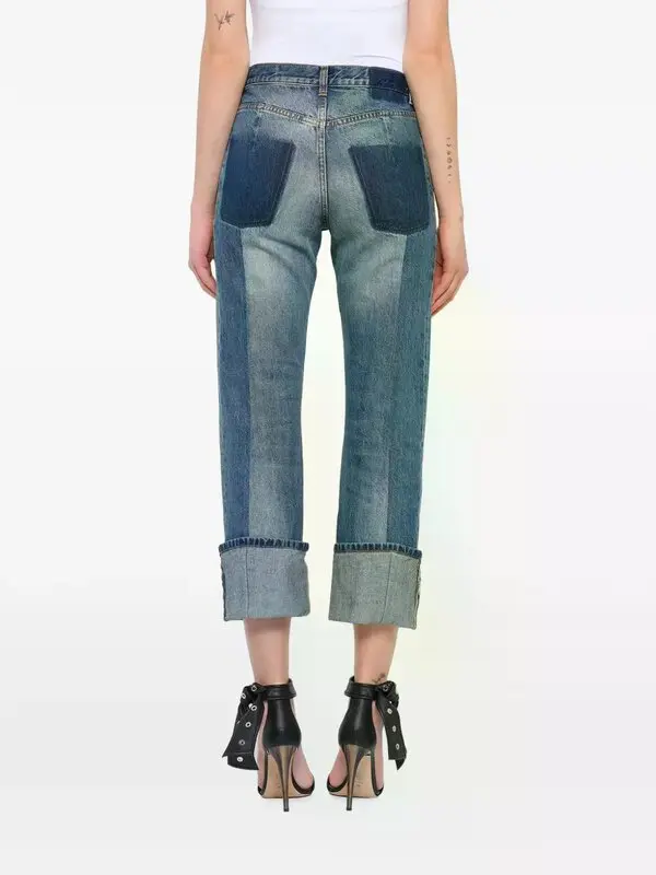 Alexander McQueen Cropped Jeans