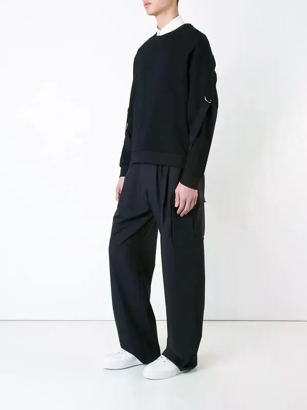 WOOYOUNGMI Strap Detail Sweatshirt