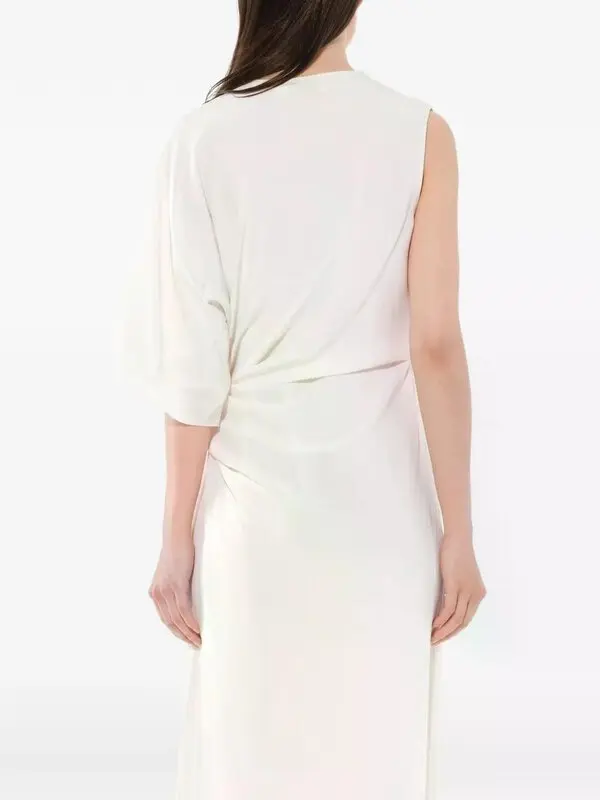 Givenchy Draped Off-shoulder Dress