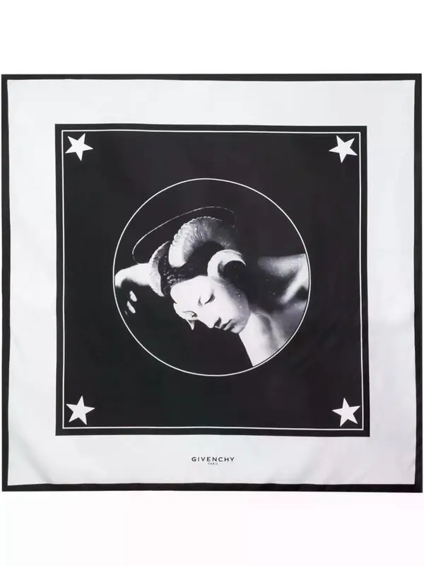 Givenchy Faun Print Scarf