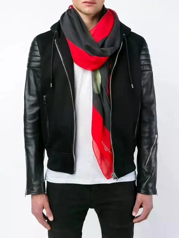 Givenchy Skull And Crossbones Print Scarf