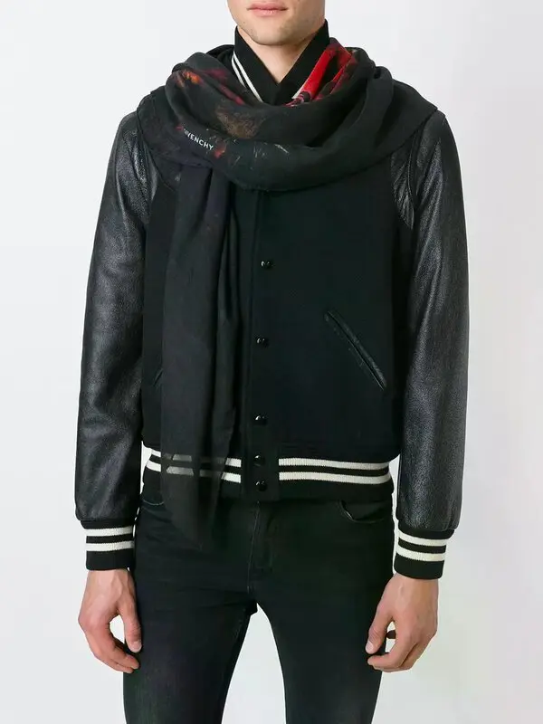 Givenchy Rottweiler Print Scarf