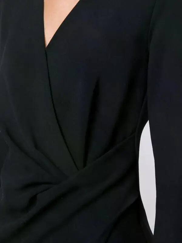 LANVIN Draped Waist Maxi Dress