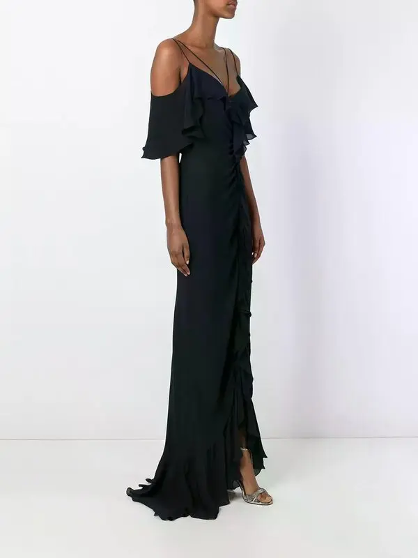 Emilio Pucci Cold Shoulder Gown