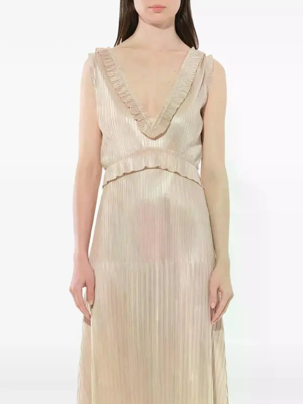 Givenchy Technical Pleated Midi Dress