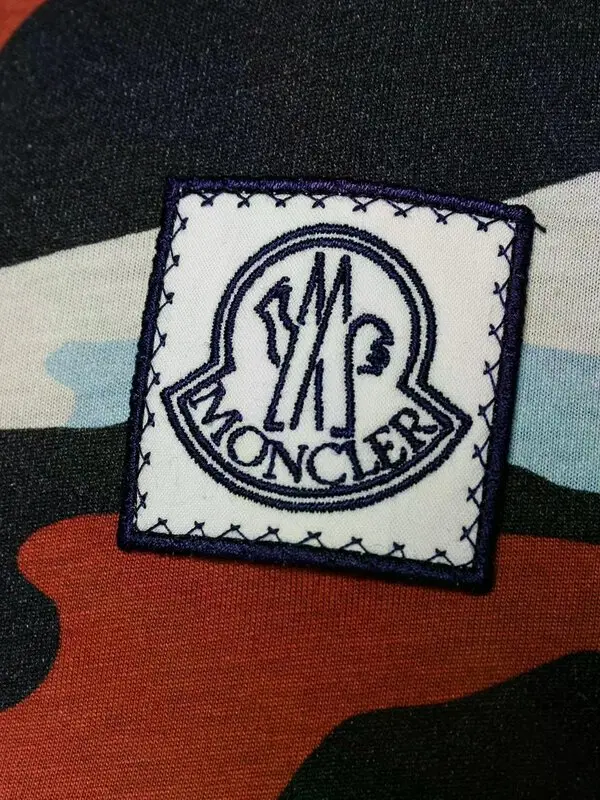 Moncler Camouflage Print T-shirt
