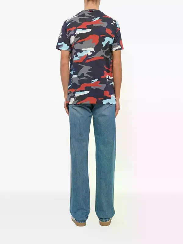 Moncler Camouflage Print T-shirt