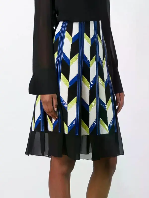 Emilio Pucci Sequin Embellished Skirt