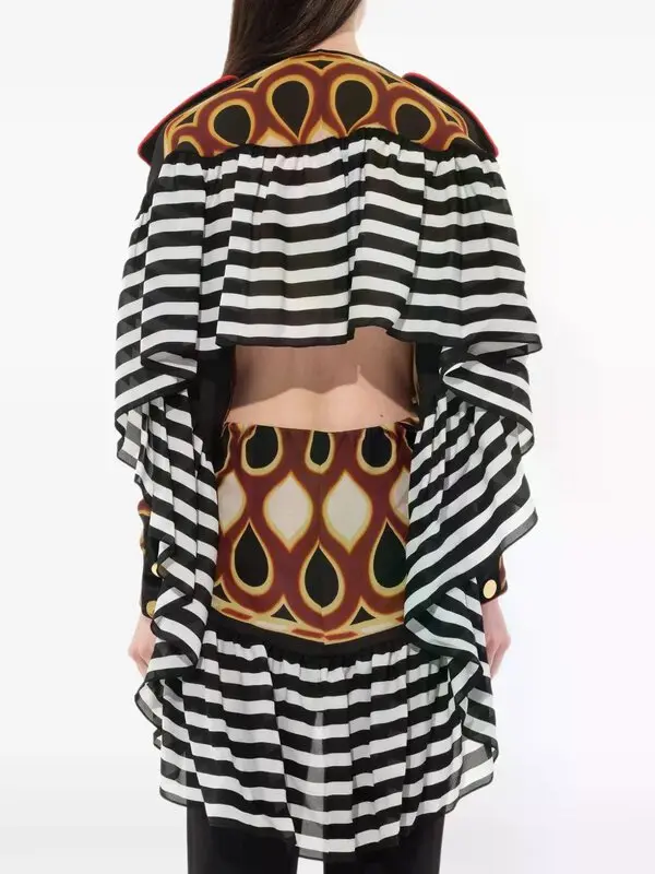 Givenchy Kaleido Eye Printed Long Sleeve Top