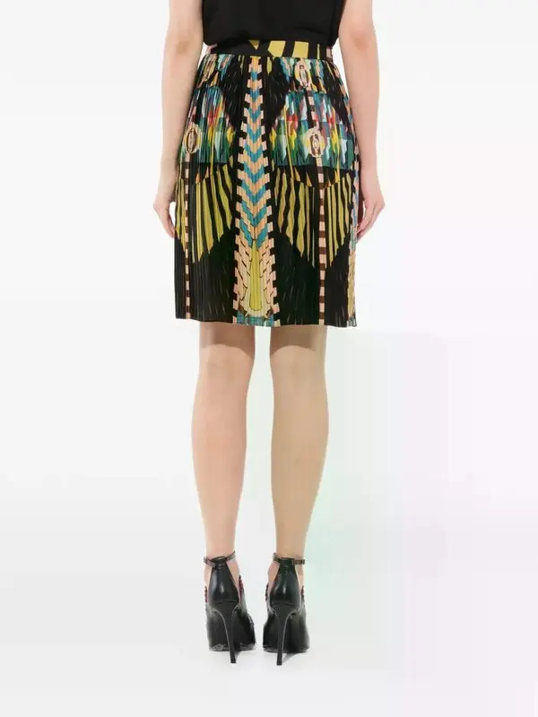 Givenchy Crazy Cleopatra Printed Mid Skirt