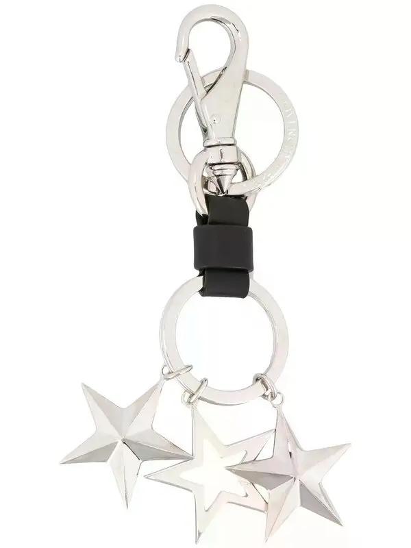 Givenchy Star Charm Keyring - Metallic