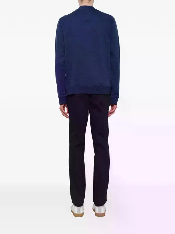 Kenzo Tiger Patch Zip Cardigan - Blue