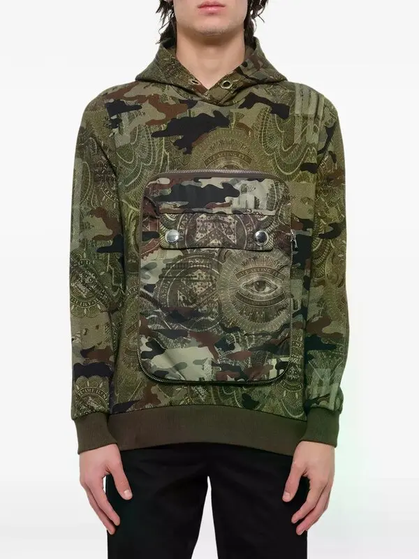 Givenchy Camouflage Hooded Sweatshirt