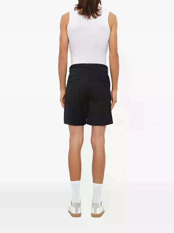WOOYOUNGMI Pleated Bermuda Shorts