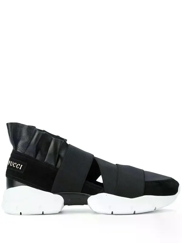 Emilio Pucci Strap Slip-on Sneakers