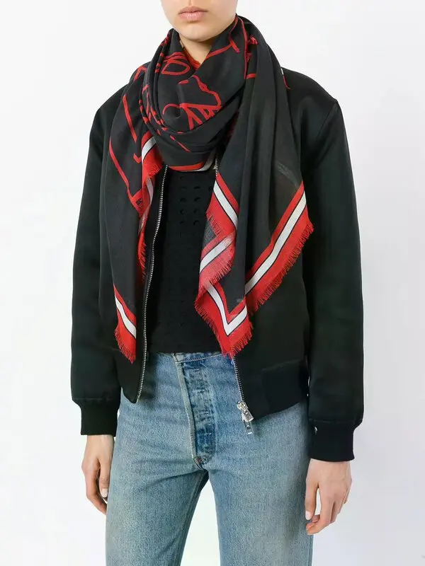 Givenchy Bambi Print Scarf
