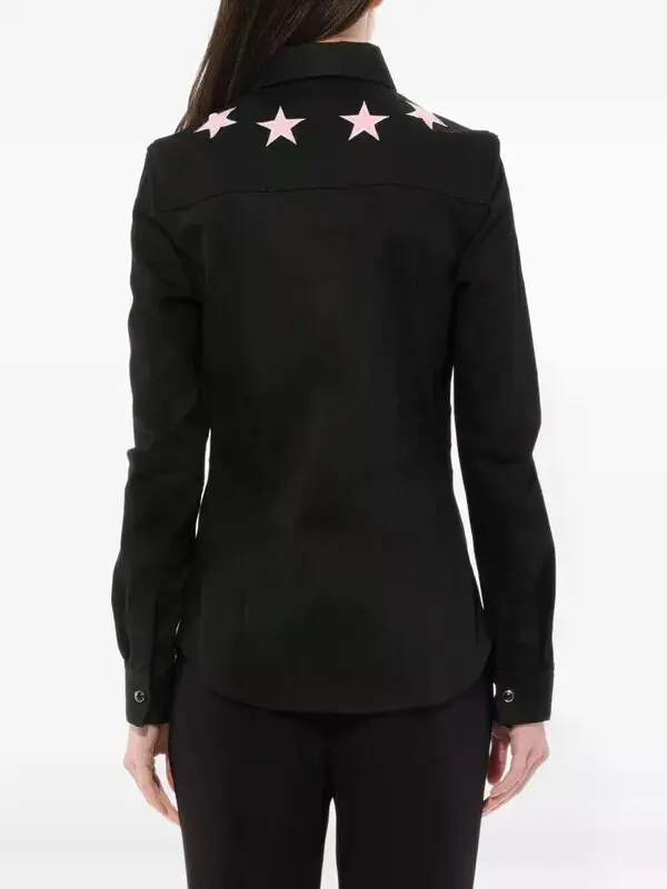 Givenchy Star-embroidered Fitted Shirt