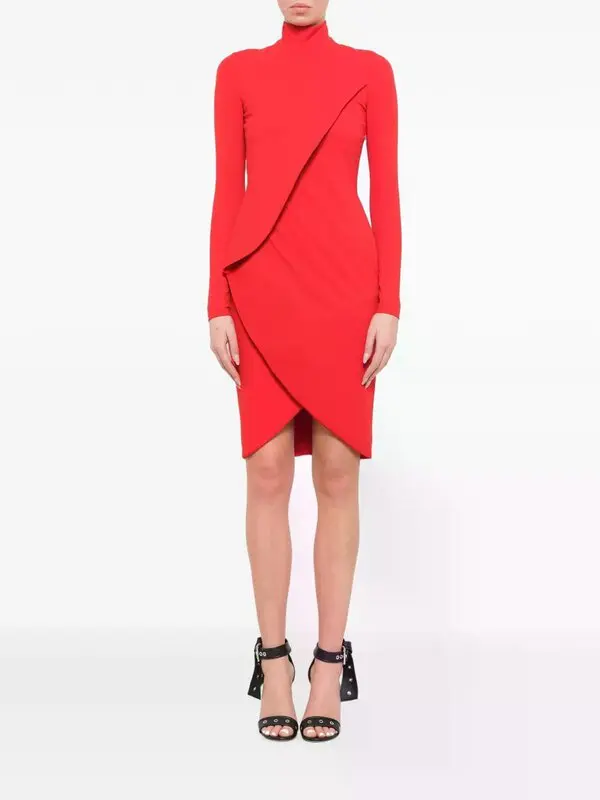Givenchy Layered Fitted Dress - Red