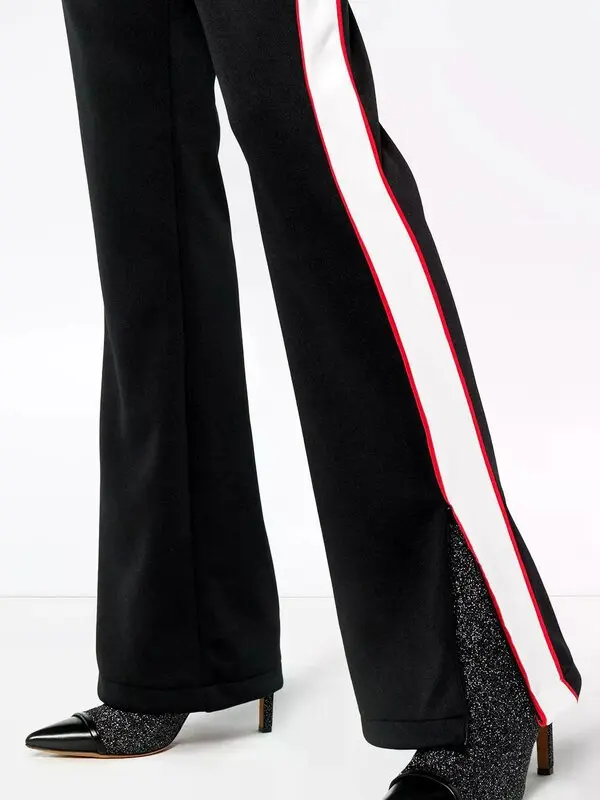 Off-White Side Stripe Flared Track Pants