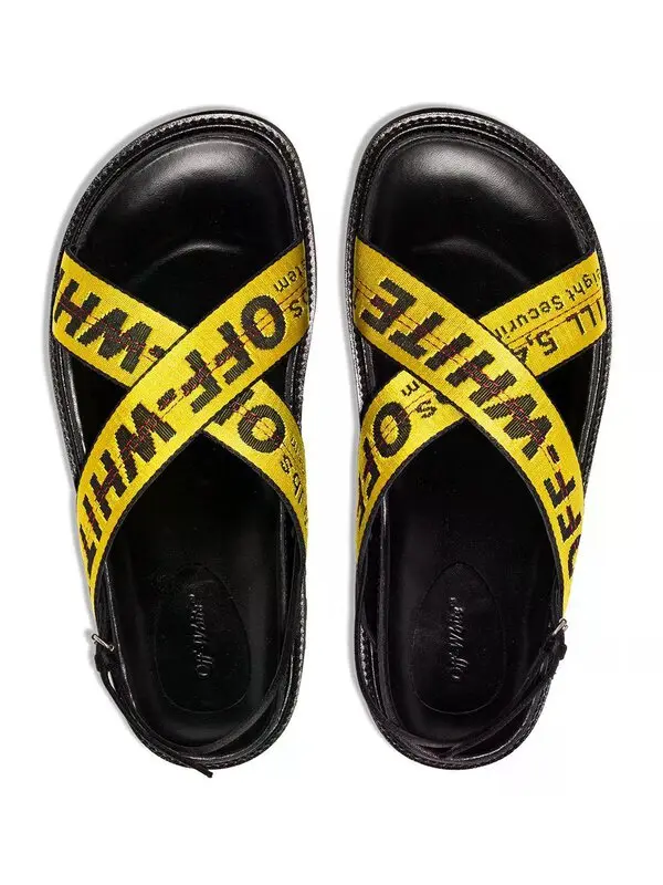 Off-White Industrial Belt Leather Sandals