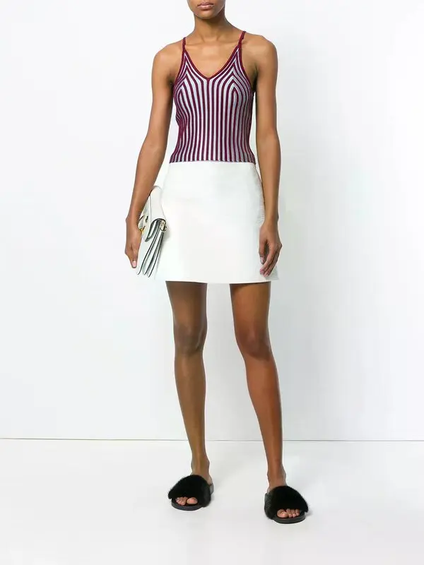 Kenzo Striped Cropped Vest