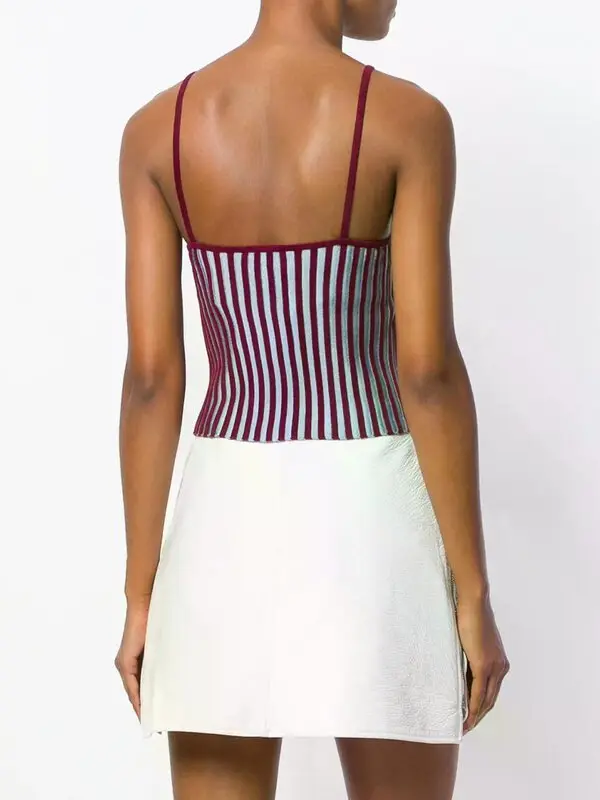 Kenzo Striped Cropped Vest