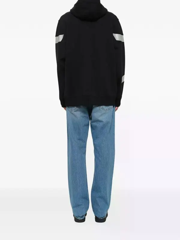 Neil Barrett Modernist Hooded Jacket With Contrast Panelling