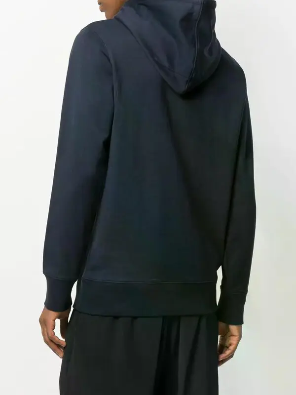 Y3 Leopard Print Cotton Hoodie