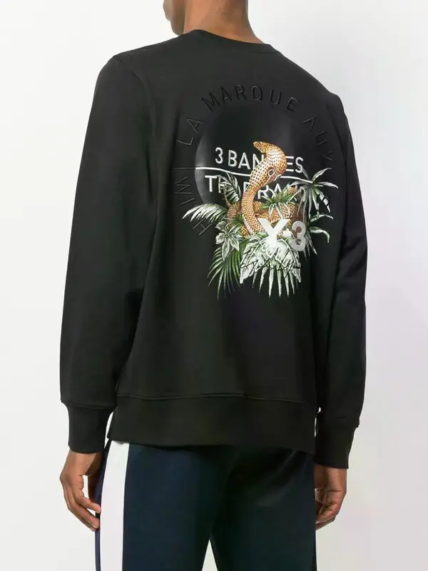 Y3 Cobra Print Sweatshirt