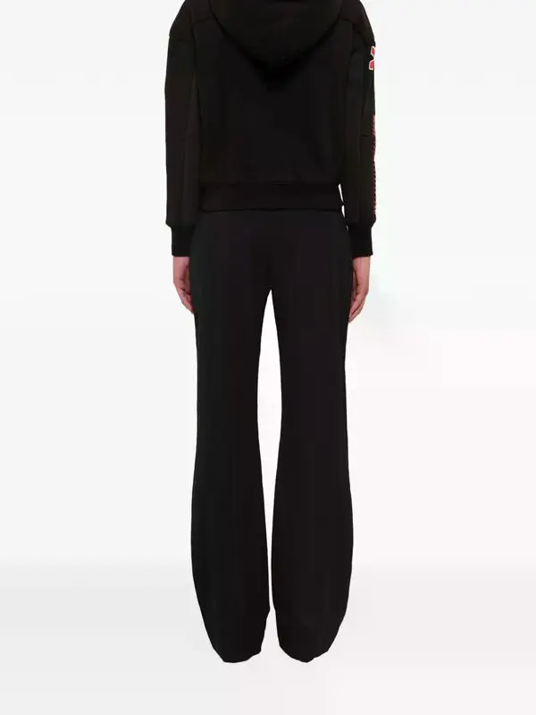 Alexander McQueen Floral Logo Hooded Sweatshirt