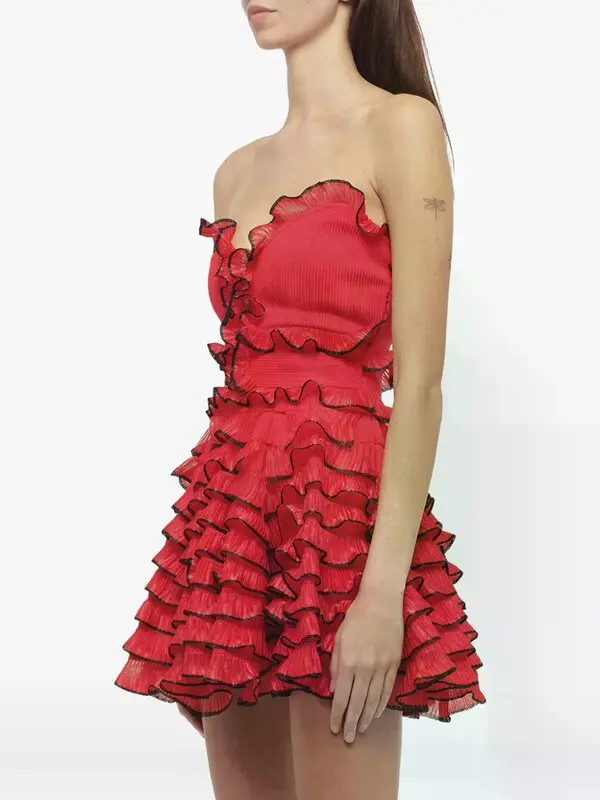 Alexander McQueen Ruffled Skater Dress