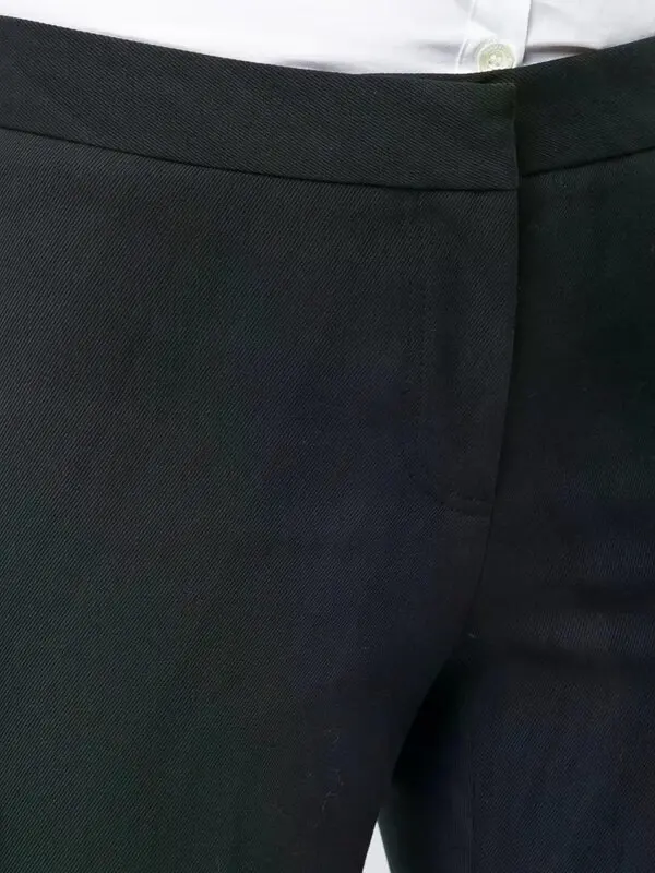 Alexander McQueen Cropped Zip Trousers