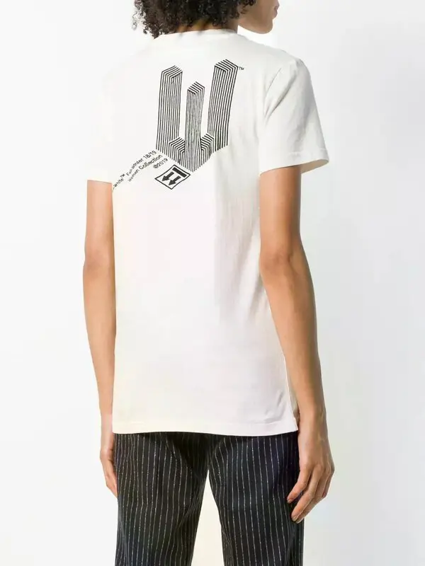 Off-White Embroidered T-shirt