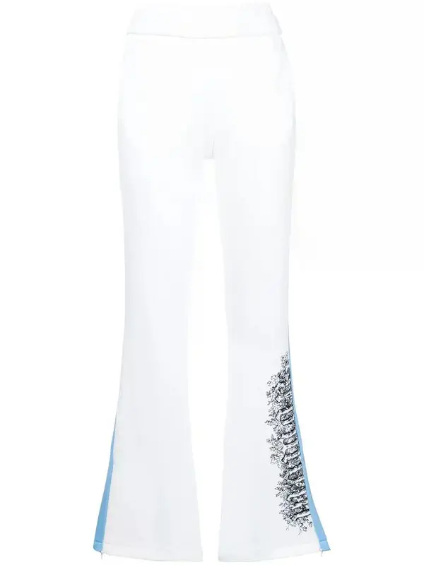 Off-White Track Pants With Side Stripe Detail