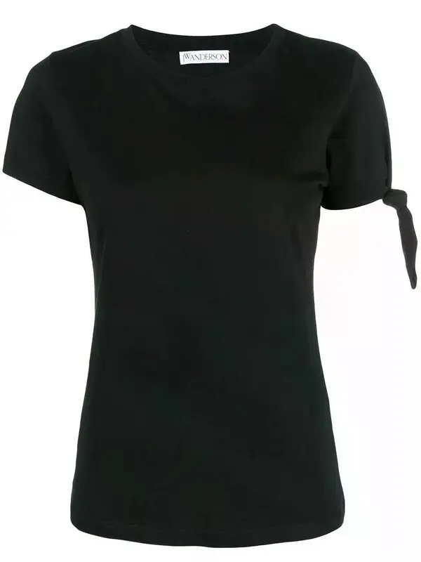 JW Anderson Knot Detail T-shirt - Black