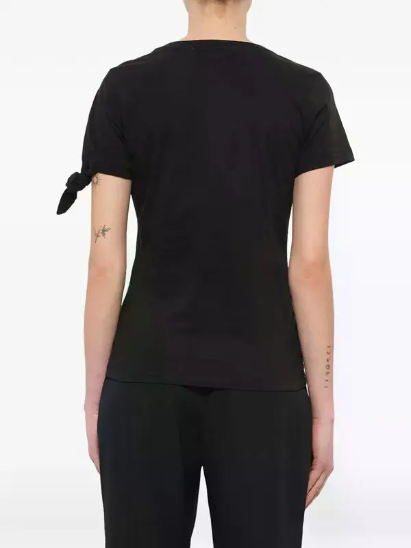JW Anderson Knot Detail T-shirt - Black