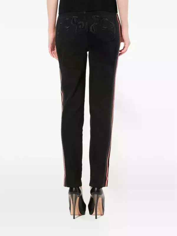 Alexander McQueen Military-inspired Cropped Jeans