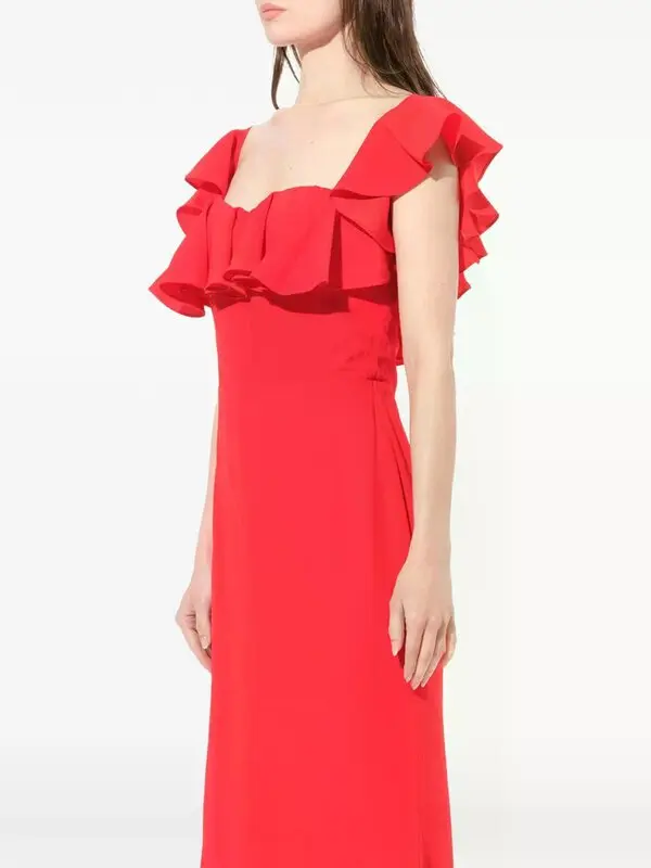 Alexander McQueen Silk Evening Gown