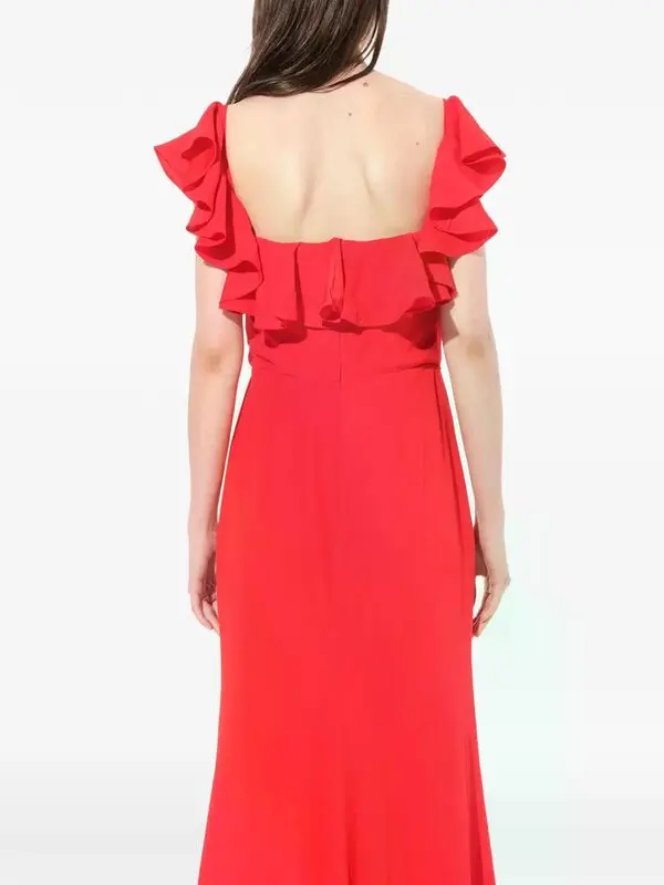 Alexander McQueen Silk Evening Gown