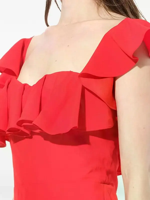 Alexander McQueen Silk Evening Gown