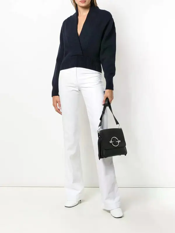 JW Anderson Disc Cross Body Bag - Black