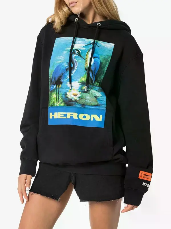 Heron Preston Bird Graphic Hoodie