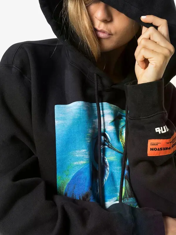 Heron Preston Bird Graphic Hoodie