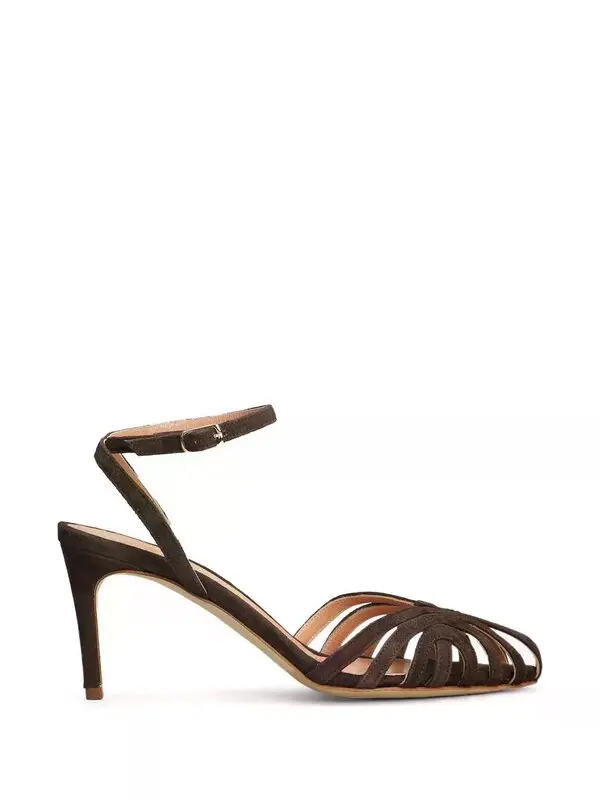THE SELLER Strappy Cage Stiletto Sandals