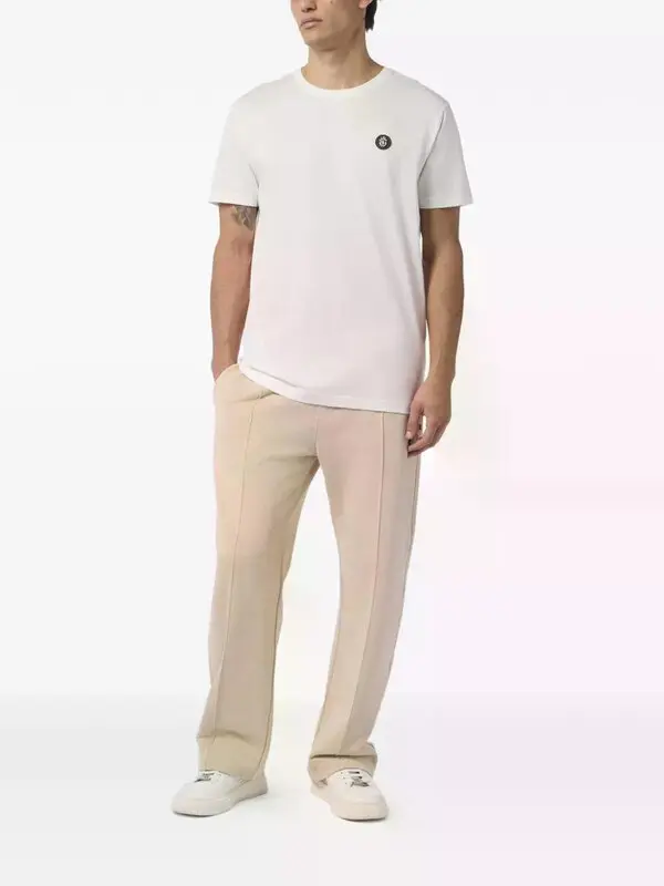 BILLIONAIRE Logo-patch Crew-neck T-shirt