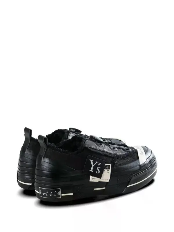 Y’s Frayed Low-top Sneakers