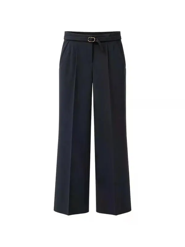 Dorothee Schumacher Pleated Wide Leg Trousers - Blue
