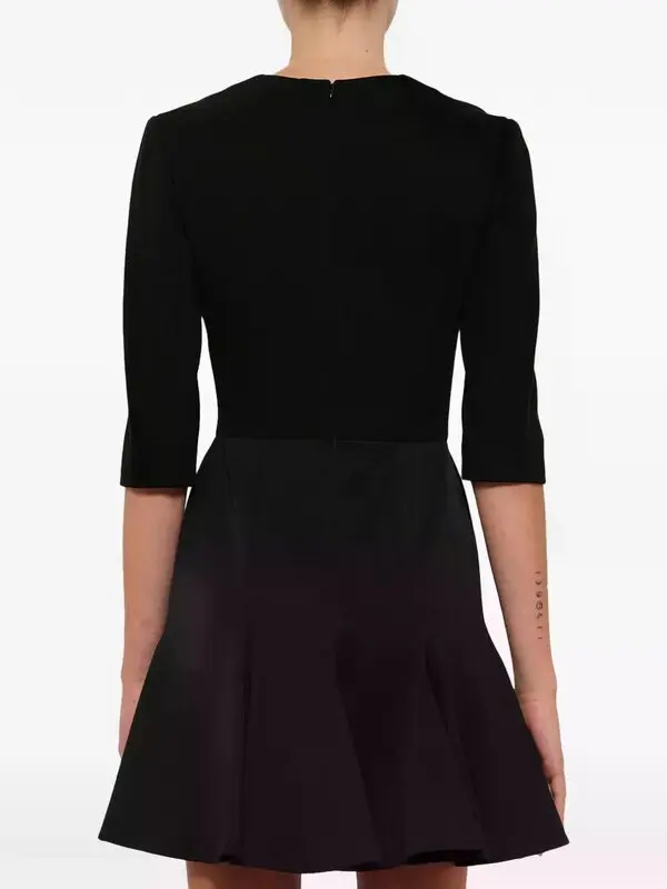 Alexander McQueen Godet Panel Flared Dress
