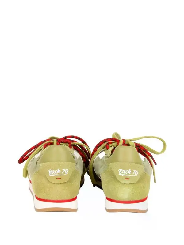 BACK 70 Rocket Logo-patch Panelled Sneakers